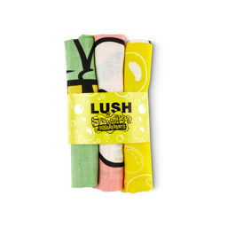 SpongeBob Character Face Clothes Set of 3 | SpongeBob Squarepants | LUSH
