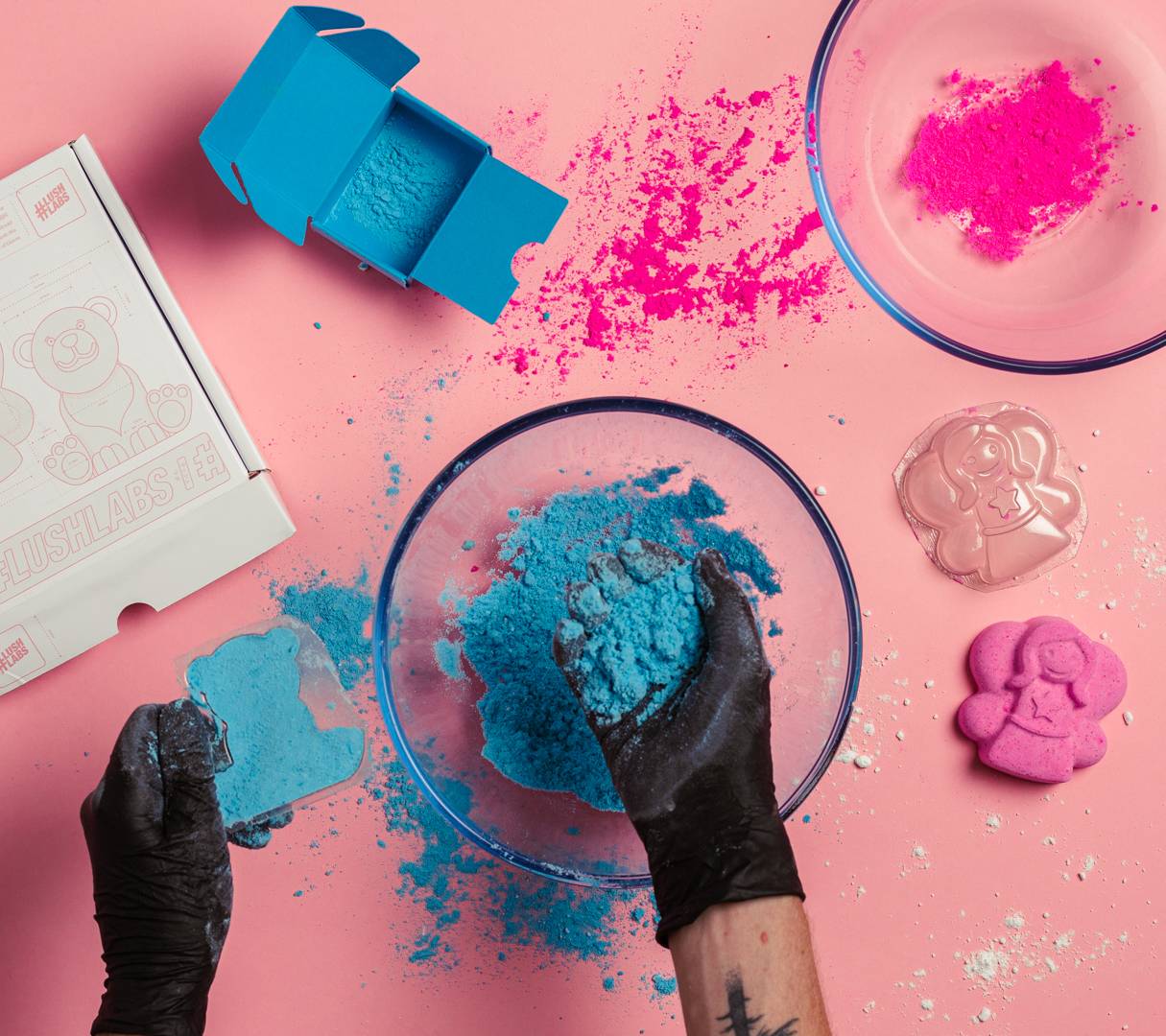 Lush make your own bath bomb store